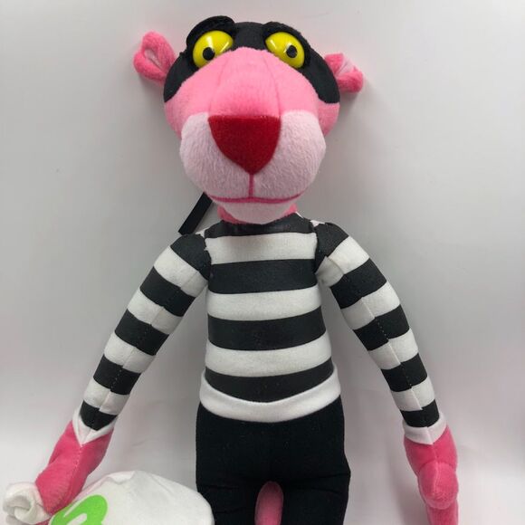MGM | Toys | Pink Panther Robber Jail Bandit Plush Stuff Animal Nanko ...
